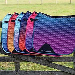 Weatherbeeta Prime Ombre Dressage Saddle Pad - Rainbow Dream - Full