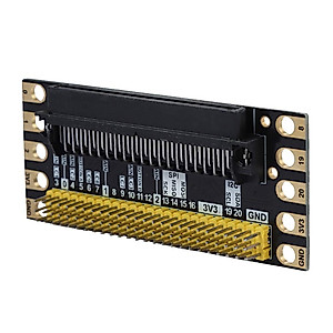fosa Microbit BBC Expansion Board, for Micro: bit Kit Connector Interface Expansion Board for Micro: bit