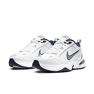 Nike Men's Air Monarch IV Cross Trainer, White, 11.5