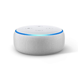 Certified Refurbished Echo Dot (3rd Gen) - Smart speaker with Alexa - Sandstone