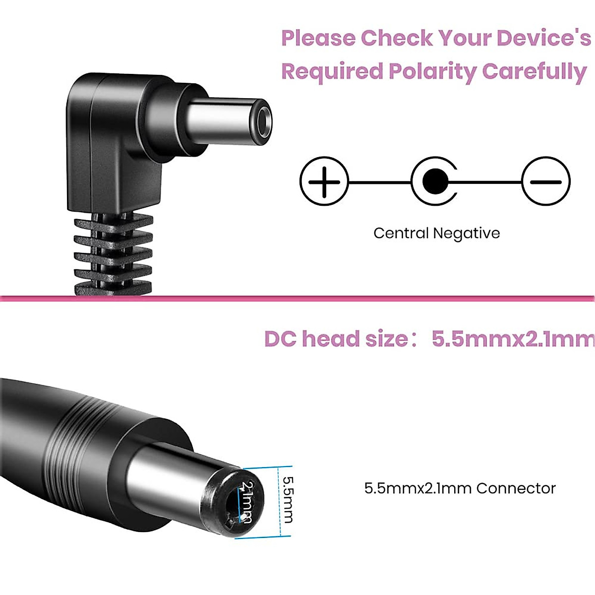 Pigtone Guitar Pedal Powerr Supply Adapter 9V DC 1A 1000mA of Guitar Effect Pedal