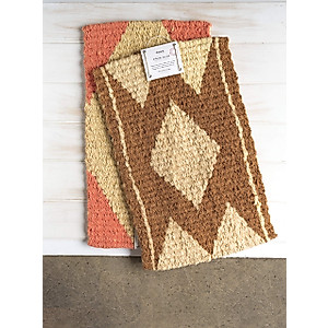 Now Designs Hollander Diamond Doormat, Multicolor