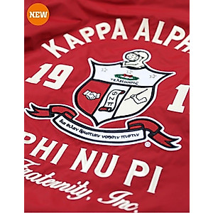 Kappa Alpha Psi M7 Windbreaker Jacket [5XL] Crimson Red