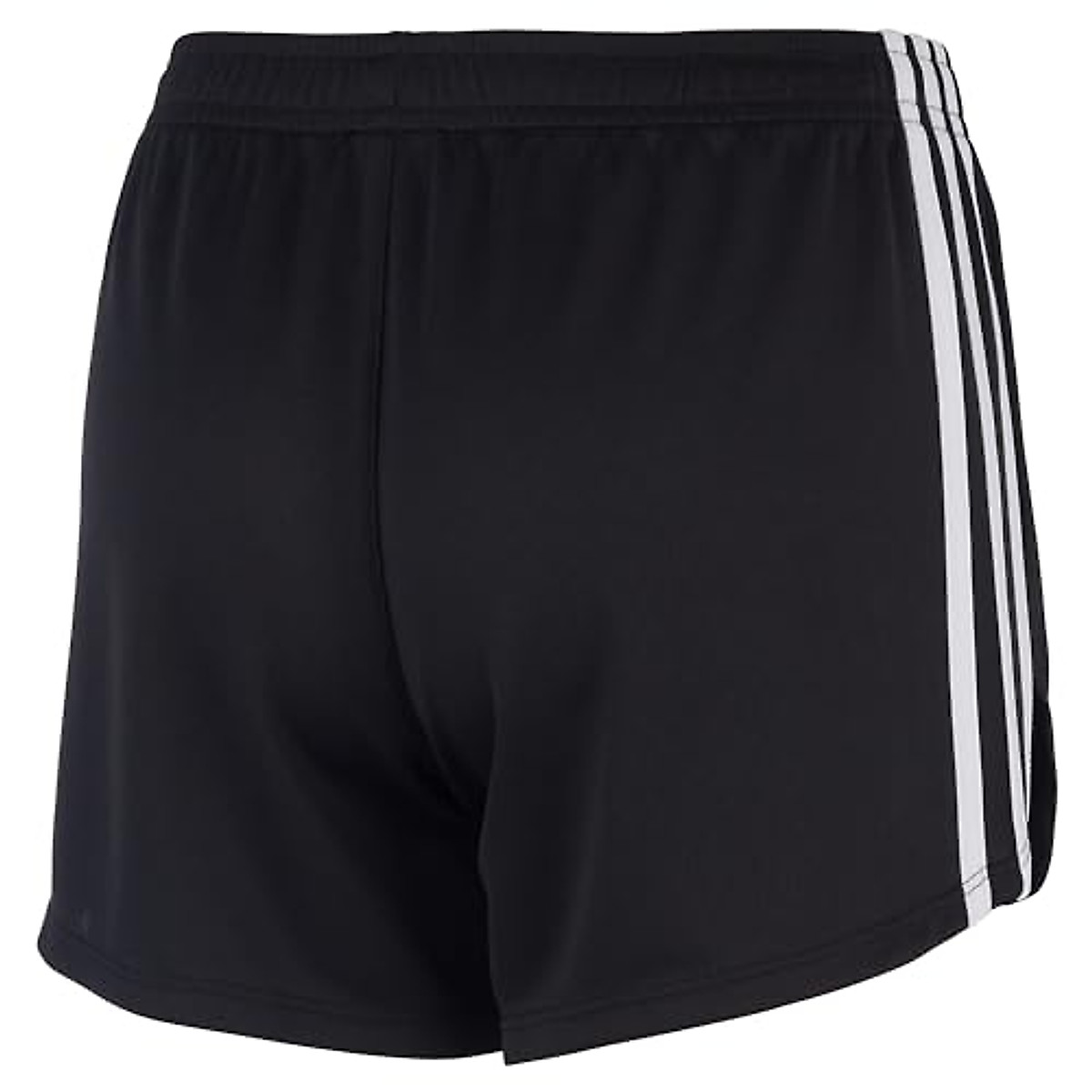 adidas girls 3-stripes Mesh Shorts, Black, Large Plus