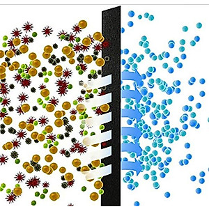 4 Pack Carbon Sponge Filter Universal Active Carbon Sponge Filter Foam Sheet Air Purifier Replacement Activated Pad