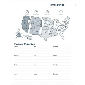 House of Doolittle 2024 Weekly Planner Calendar, Professional, Black Cover, 8.5 x 11 Inches, January - December (HOD27202-24)