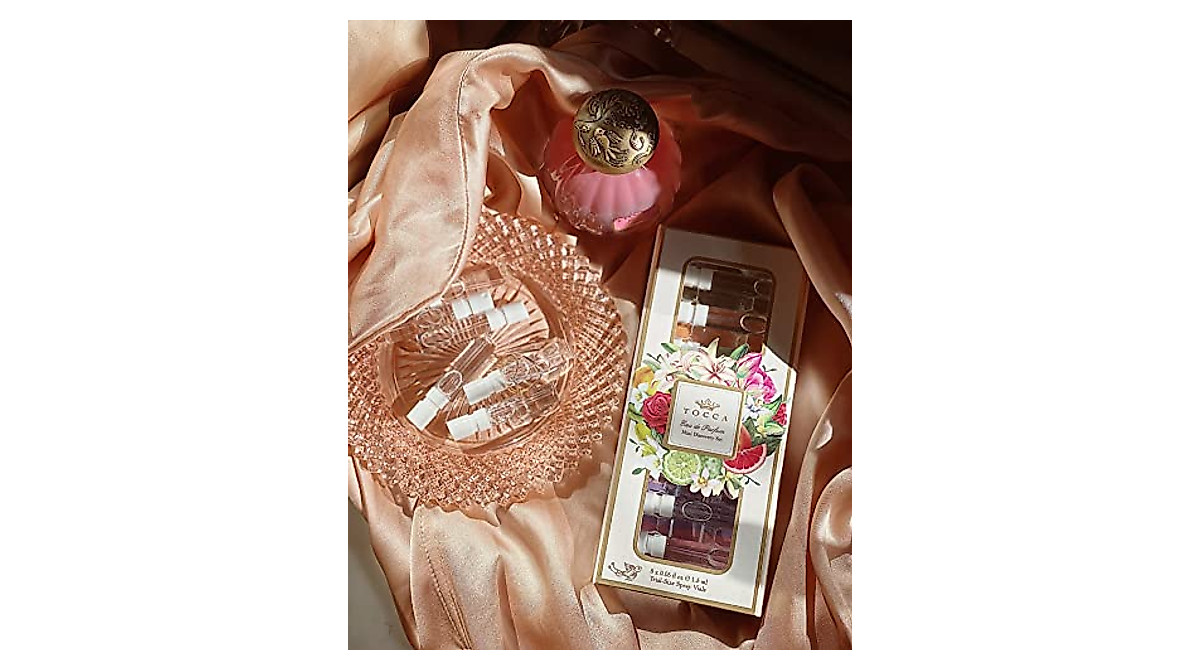 Tocca Eau de Parfum Mini Discovery Set - 8 Trial Size Women's Perfumes (1.5ml each), Discover ...