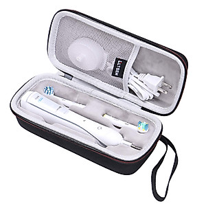 LTGEM EVA Hard Case for Oral-B Pro 1000/1500/2000/3000/3500 Power Rechargeable Electric Toothbrush （Sale Case Only）