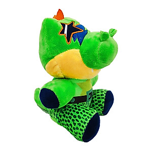 Ycixri FNAF Montgomery Gator Plush Toy Suitable for Collection，FNAF Plushies Stuffed Doll for Boy Girl Christmas Halloween Birthday Gift, 8“(Montgomery Gator)