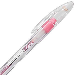 Pentel Sunburst Metallic Gel Pen, Medium Line, Permanent, Assorted Ink, 5 Pack (K908MBP5M)