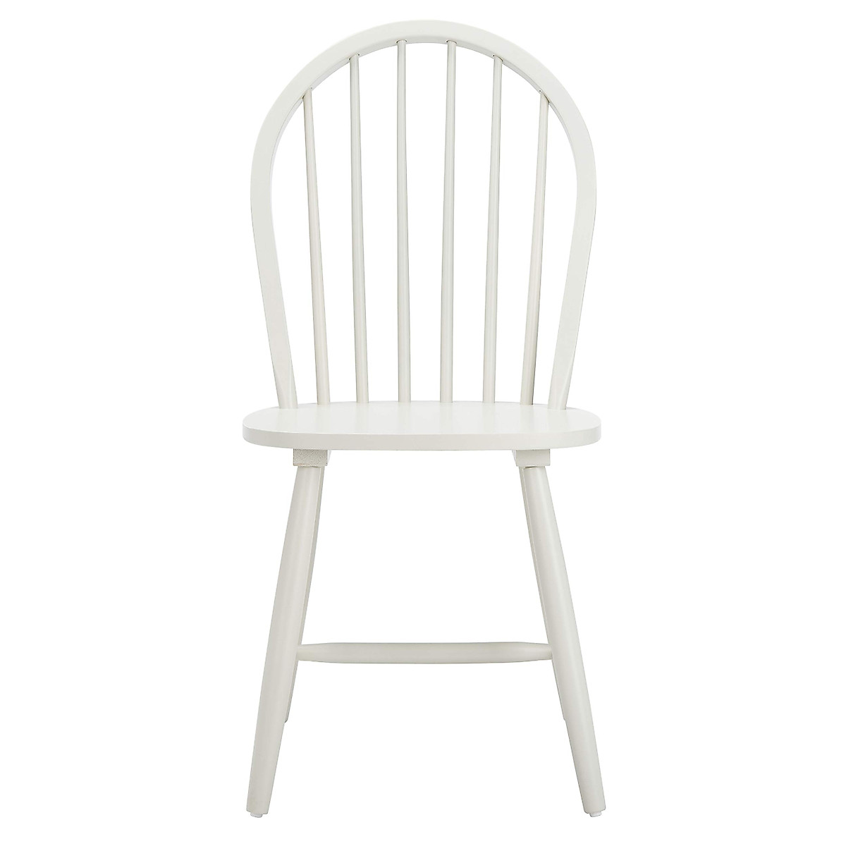 Safavieh Home Camden Farmhouse Off-White Spindle Back Dining Chair, Set of 2