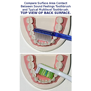 Sound Feelings Toothbrush - Basic, MEDIUM, 4-Pack, Adult