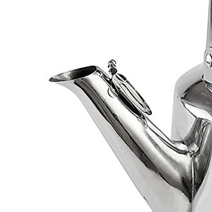 YARNOW Tea Kettle Stove Top 4 Quart Whistling Tea Kettle Teapot Stainless Steel Teapot Heating Water Container with Handle for Home Gas Stovetop