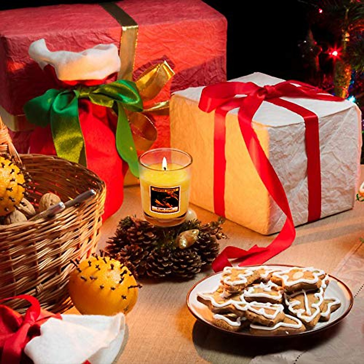 12 Packs Scented Aromatherapy Candle Set, 1.8 Oz Soy Votive Candle for Home Decoration, Candle Gifts for Christmas Thanksgiving and Anniversary