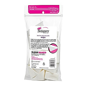 Swisspers Premium Pro Cosmetic Wedges, Latex-Free Makeup Wedge, Jumbo Size, 16 Count Bag