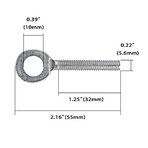 WATODAY 10mm Chain Tensioner, Axle Chain Adjuster Bolt Tensioner for Pocket Mini Dirt Motor Bike 47cc 49cc 2-Stroke CAG SYX Moto Apex Mototec GT Super Pocket Bike 50cc Coolster QG-50 Mini Dirt bike
