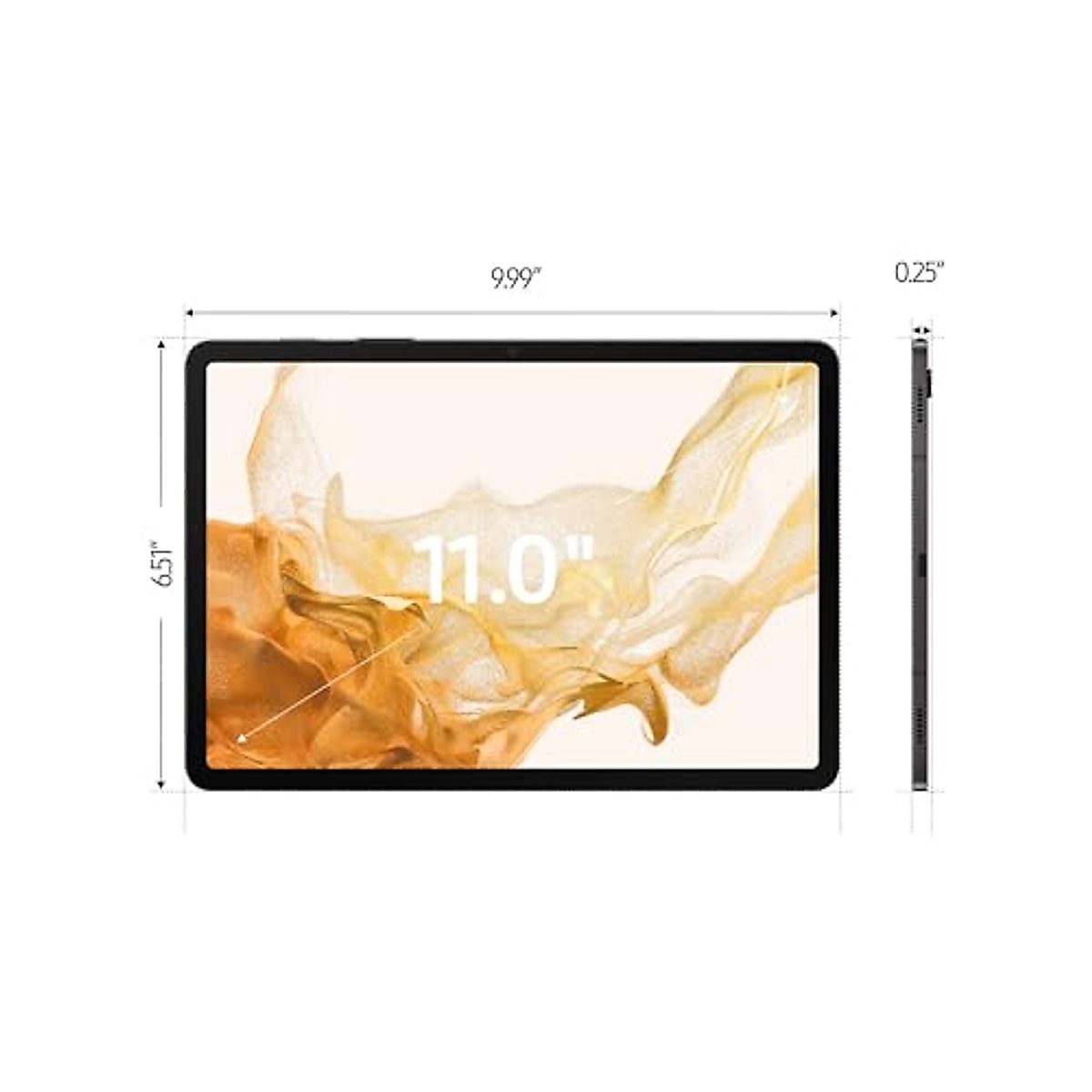 SAMSUNG Galaxy Tab S8 11” 128GB WiFi 6E Android Tablet, PC Experience, Large LCD Screen, S Pen Included, Ultra Wide Camera, Expandable Memory, Long Lasting Battery, US Version, 2022, Graphite