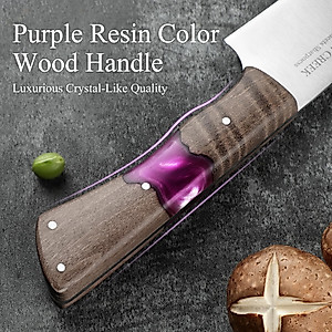 Dragon Creek 8.5" Boning Knife for Meat Cutting Japanese Brisket Slicing Trimming Vegetables Knife Razor Sharp Hand Forged Full Tang Deboning Fillet Gyutou Knife Gift Idea