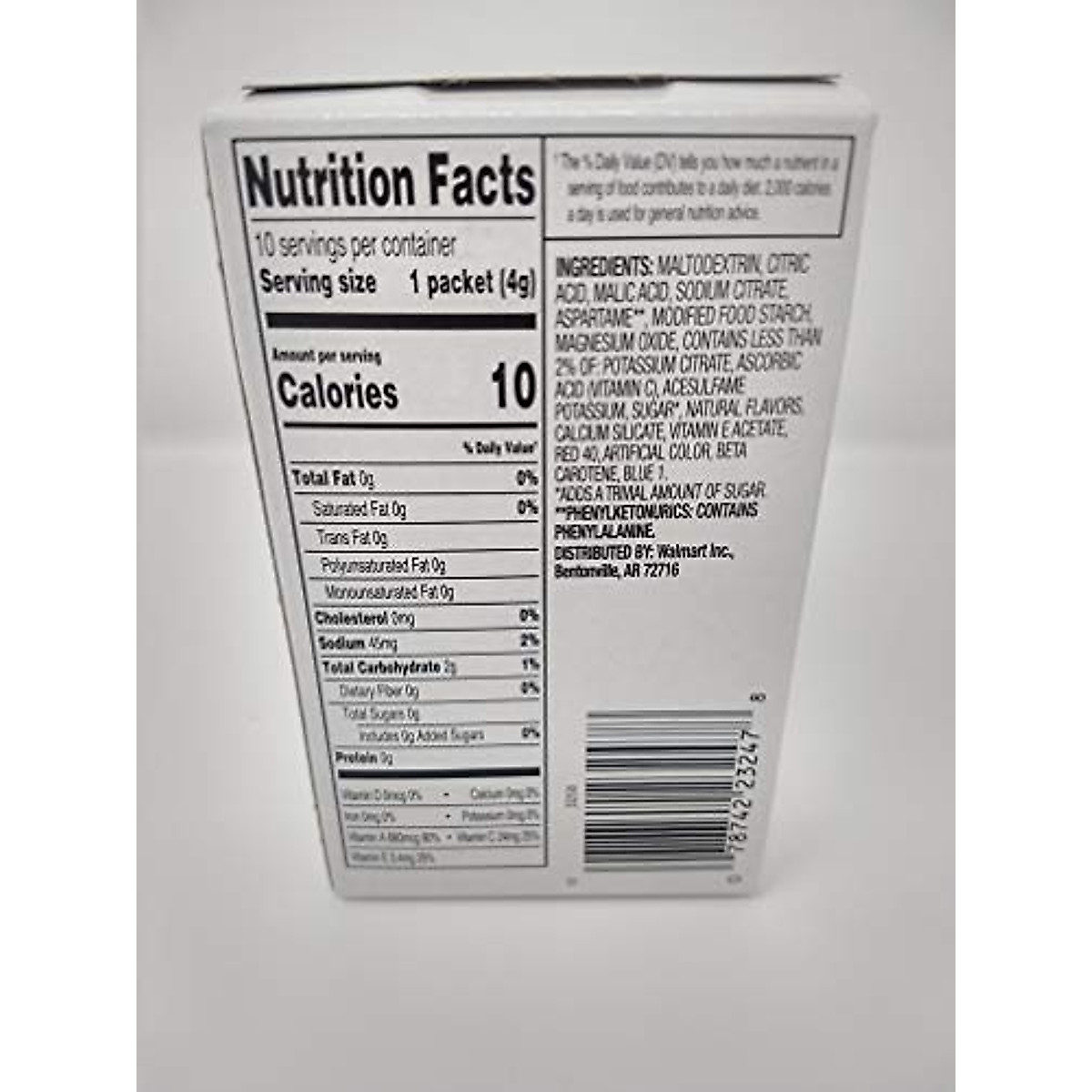 2 Blackberry Lemonade Drink 10 stick pack Mix 2 Cherry Pomegranate Drink Mix 10 stick pack bundle