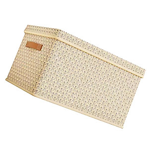 Cabilock Box wardrobe storage holder pp board decorate Laundry basket clothing manager desk box Pants household sundries container fabric storage bins fabric portable