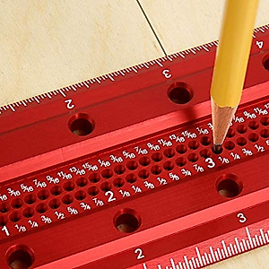 Woodpeckers T-Square with Rack-It Mount, 24 Inch, Aluminum, For Precision Woodworking