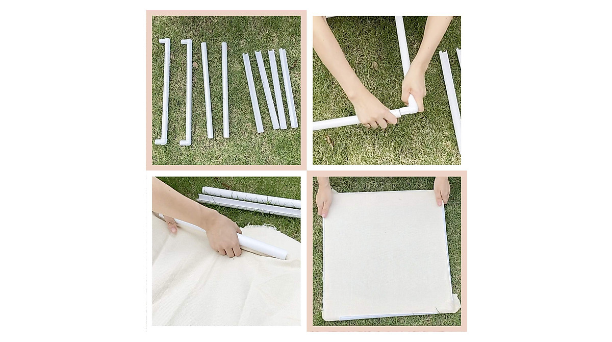 3-in-1 Universal Clip Frame Set for Embroidery & Quilting | HAND U JOURNEY