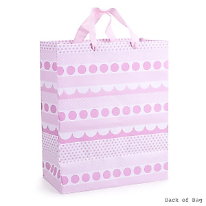 Hallmark Large Baby Gift Bag with Tissue Paper (G is for Girl)