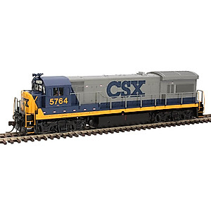 Atlas HO Scale GE U36B (DCC/LokSound) CSX Transportation (Blue/Gray/Yellow) 5764