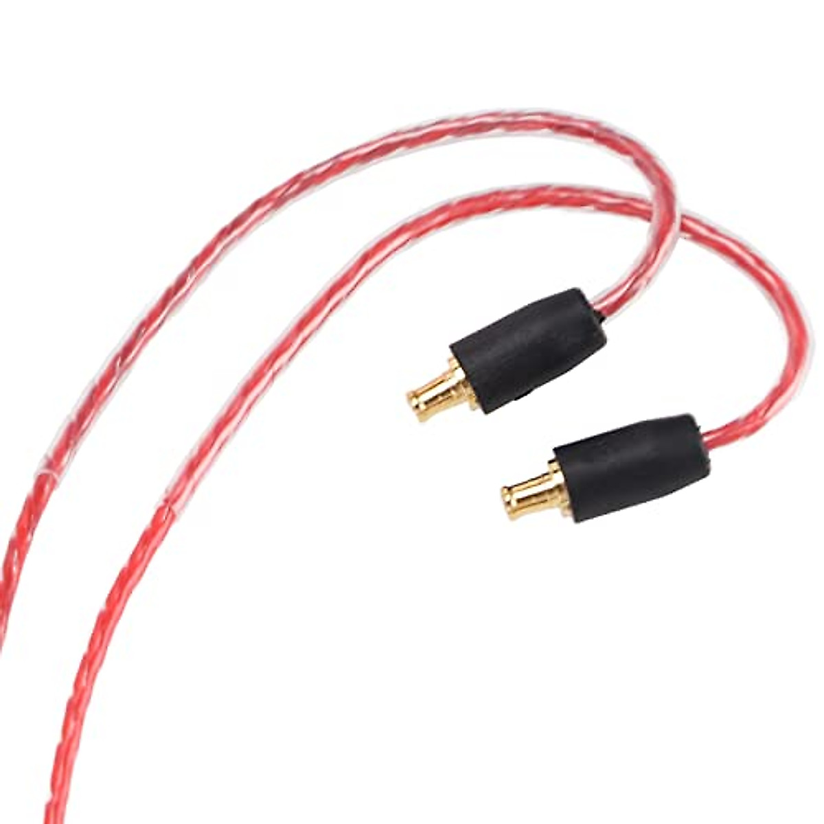 Qinlorgo Audio Extend Cord, Stable Signal Smooth Ergonomic Strong Corrosion Resistance Headphone Audio Cable for CKR90 CKR100 LS50 LS70 for E50 E70 LS200 LS300 LS400