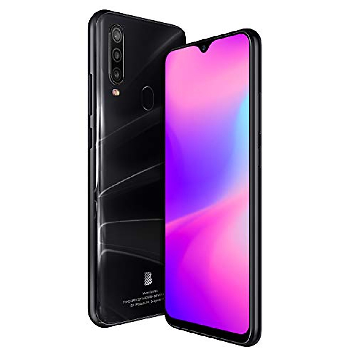 BLU G9 Pro -6.3” Full HD Smartphone with Triple Main Camera, 128GB+4GB RAM -Black