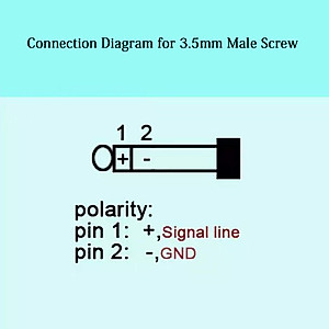 Sujeetec Headset Headworn Microphone - 3.5mm Thread Screw Lock Head Microphone for Wireless System & Body/Belt Pack Transmitter – Beige Single Earhook Omnidirectional Headset Head Mic