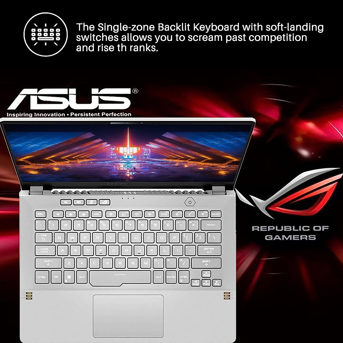 ASUS ROG Zephyrus Gaming Laptop 2023 Newest, 14" FHD 144HZ Display, AMD Ryzen 7 5800HS(Up to 4.4 GHz), NVIDIA GeForce RTX 3060 Graphics, 40GB RAM, 2TB SSD, Bluetooth, Wifi6, Windows 11 Home, White