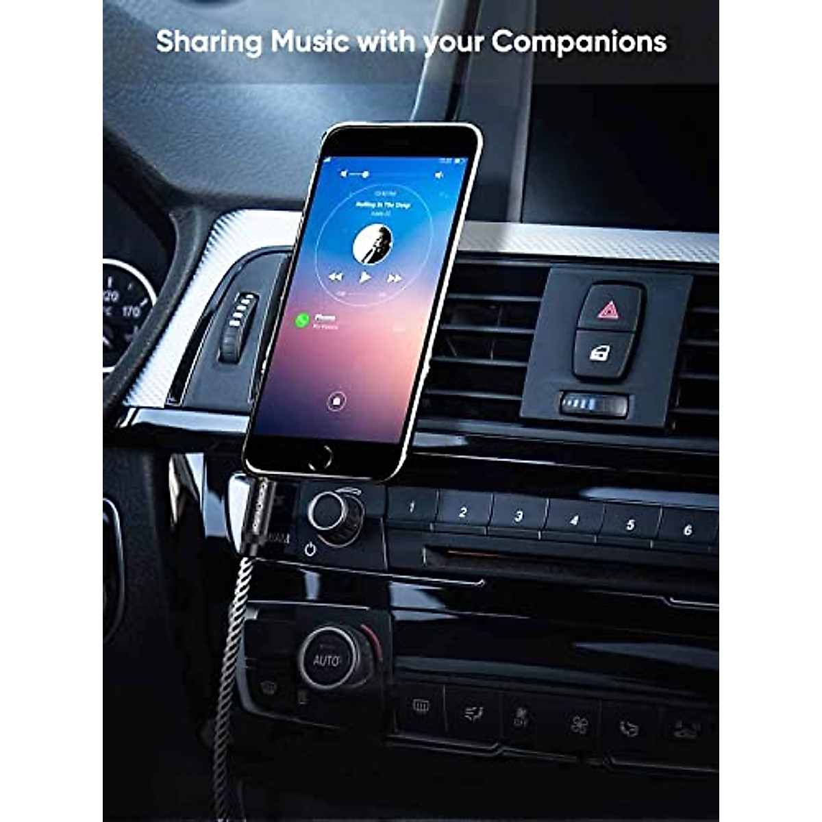 CableCreation Aux Cable(6Ft/1.8M),3.5mm Audio Cable Male to Male,1/8 inch Auxiliary Stereo Jack,Aux Cord for Headphone, Phone, Car, Speaker and More(with Aux Port)