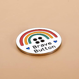 Back To School Gifts for Kids Teen Boys Girls, Inspirational Off To Collge First Day of School Gifts for Son Daughter, Brave Worry Anxiety Rainbow Brave Gift, Christmas Stocking Stuffer Birthday Gifts