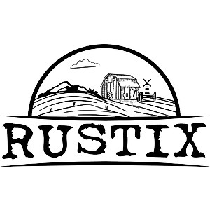 Rustix Piggy Bank - Rustic Large Piggy Bank for Adults - Farmhouse Style Coin Bank and Money jar - Makes a Cute Tip Jar, Change jar, Donation jar, or Swear jar