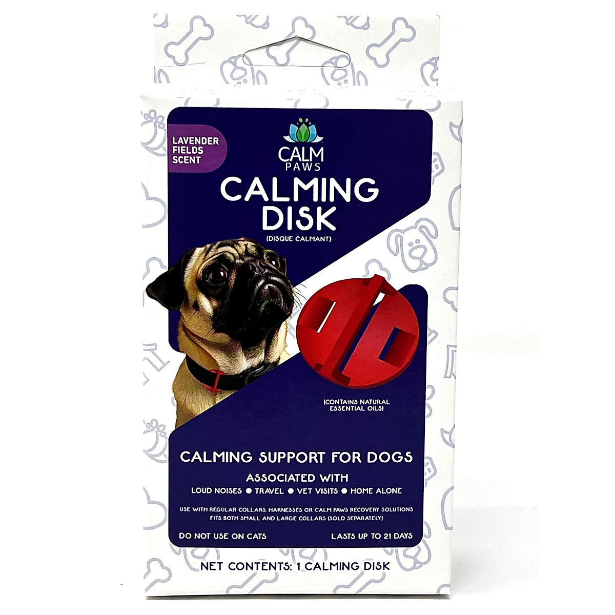 Calm Paws Calming Disk Medallion Dog