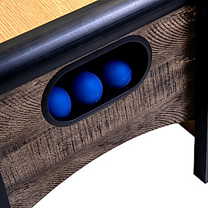 American Legend 9’ Arcade Speedball Game - Engineered Wood Construction - Realistic Game Play - Automatic Ball Return - 4 Balls Included
