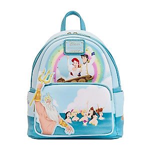 Loungefly The Little Mermaid Triton's Gift Mini Backpack