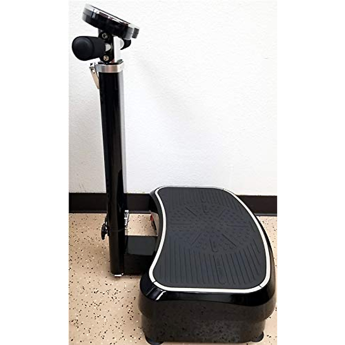 Mini Folding Pro 1500w Dual Motor Vibration Plate Exercise Cardio Workout Fitness Machine - 3 Vibration Modes - BMI