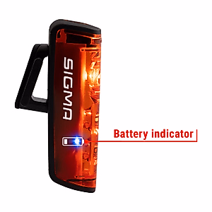 SIGMA Sport Blaze LED Bicycle Light Battery Rear Light with Brake Light German Road Traffic Act StVZO Approved