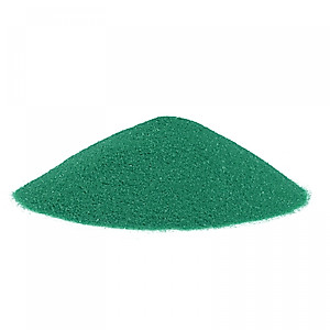 uxcell Colored Art Sand 2.2lbs 120 Grit Creative Crafts Sand Art Bottles Vases Filler for Weddings Home Decor DIY Drawing, Jungle Green
