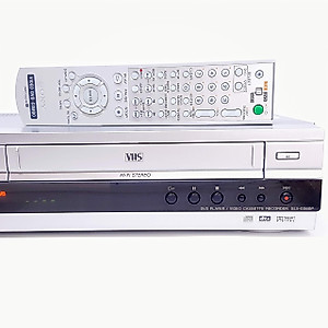 Sony SLV-D360P DVD Player / Video Cassette Recorder Combination 4-Head Hi-Fi VHS Player / CD Player W/ Progressive Scan, DTS Digital Out. (Renewed)