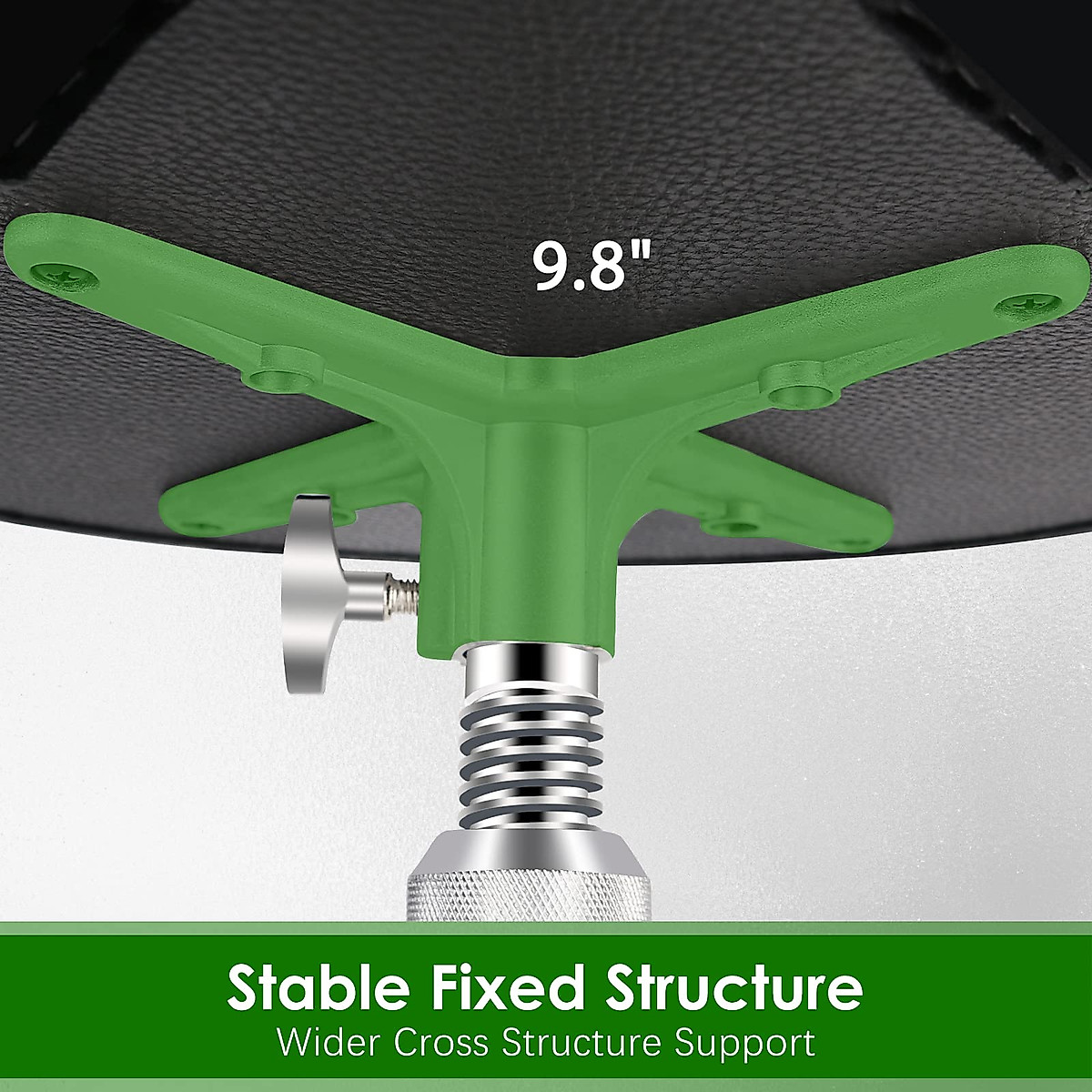 EASTROCK Drum Throne Drum Seat Height Adjustable,Rotatable Padded Drum Stools Motorcycle Style Drum Chair with Anti-Slip Feet for Drummers,Adult