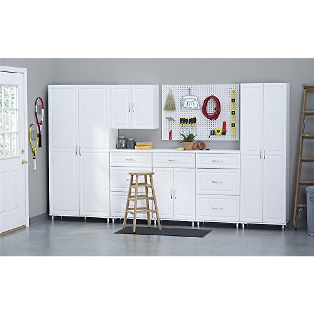 SystemBuild Kendall 1 Drawer/2 Door Base Storage Cabinet 24" - White