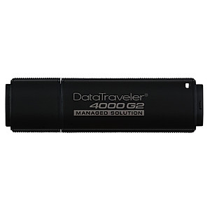 Kingston DataTraveler 4000 G2 Management Ready USB Flash Drive (DT4000G2M-R/4GB),Black