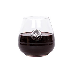Juliska Berry & Thread Stemless Red Wine Glass