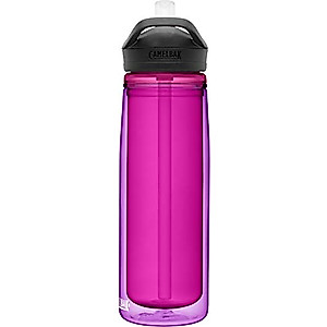 CamelBak eddy+ Water Bottle with Tritan Renew – Straw Top Insulated 20oz, Amethyst