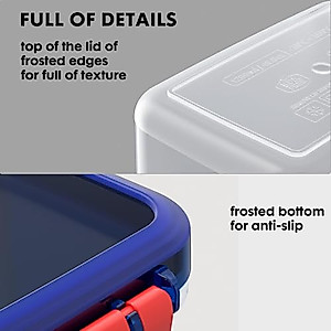 12oz Small Food Storage Containers with Lids Airtight BPA Free To Go Fruit BPA Free for Chia Jam Snack Yogurt 4 SETS 1.5Cup