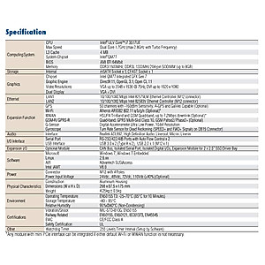 (DMC Taiwan) EN50155 Intel Core i7 Fanless Box PC