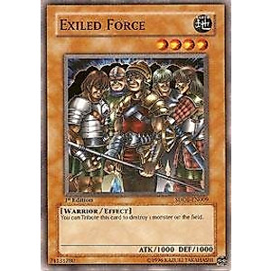 Yu-Gi-Oh! - Exiled Force (SDDE-EN009) - Structure Deck The Dark Emperor - 1st Edition - Common